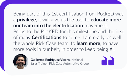 RockED's Certifications